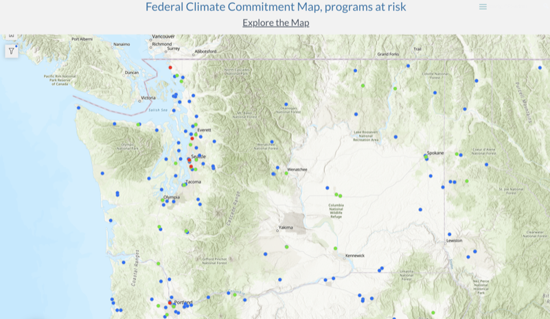 Home – Mapping Washington’s Climate Commitments